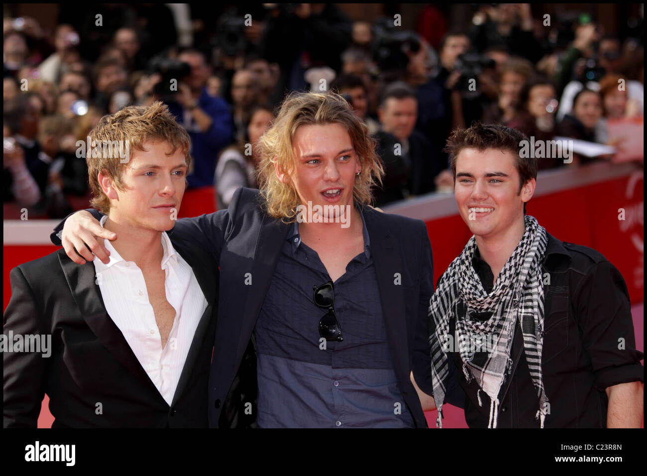 Charlie Bewley, Jamie Campbell Bower and Cameron Bright 'The Twilight ...