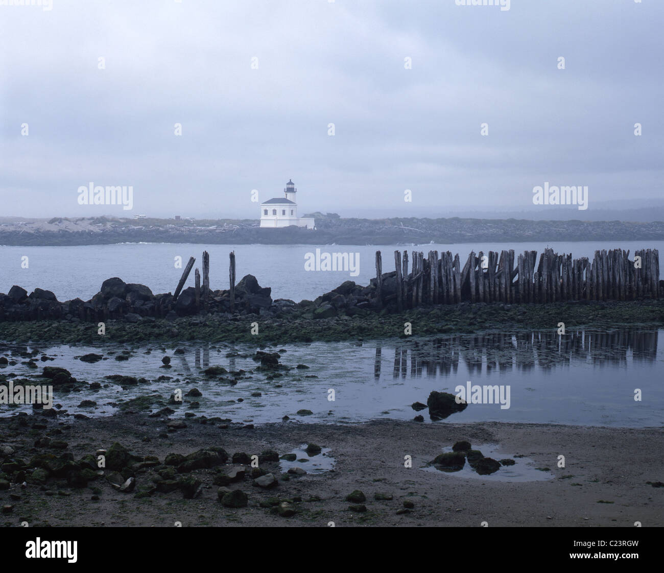Bandon Lighthouse, OR Stock Photo - Alamy