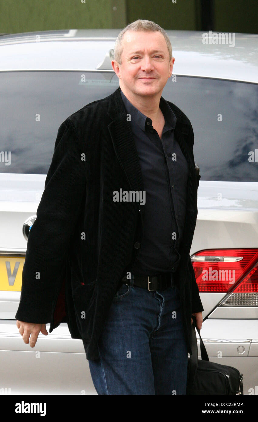 X Factor Judge - Louis Walsh arrives at the Fountain Studios London ...