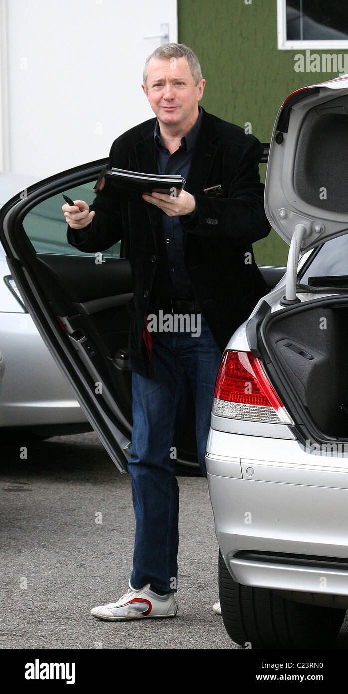 X Factor Judge - Louis Walsh arrives at the Fountain Studios London ...
