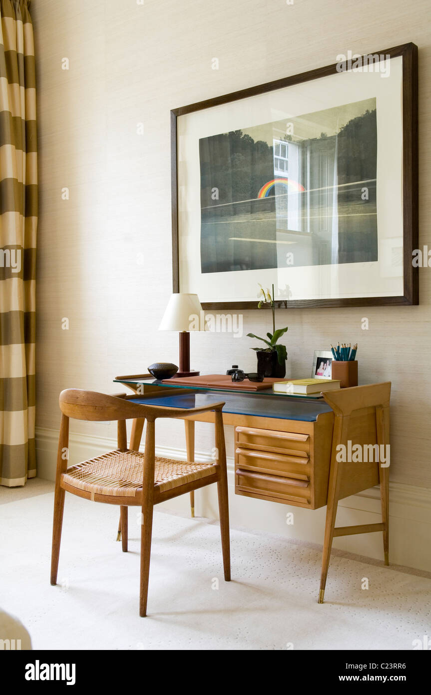 London apartment with interior design by Maxine Harrison Stock Photo ...