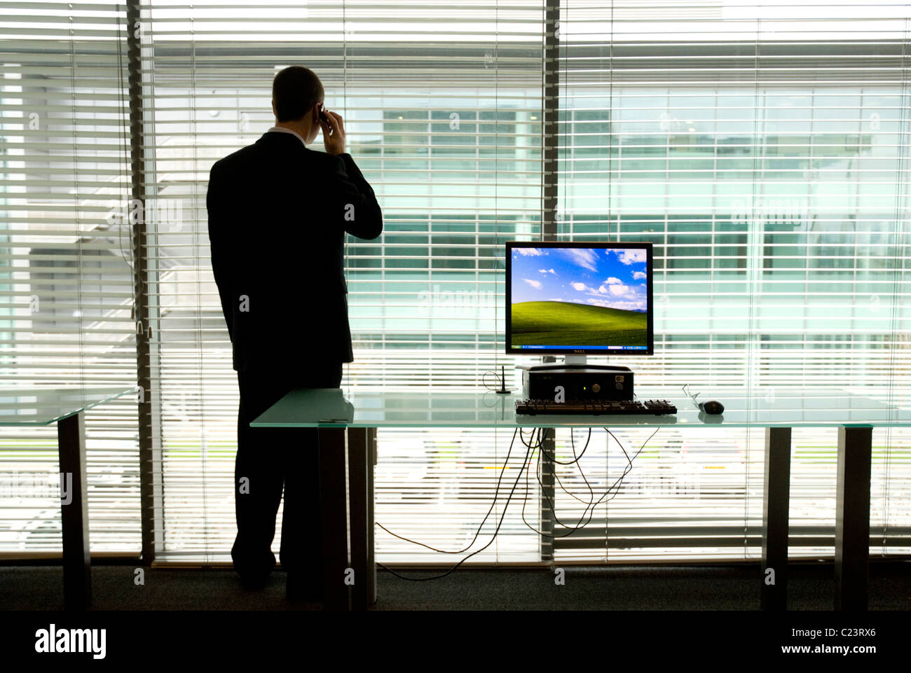 Manager silhouette hi-res stock photography and images - Alamy