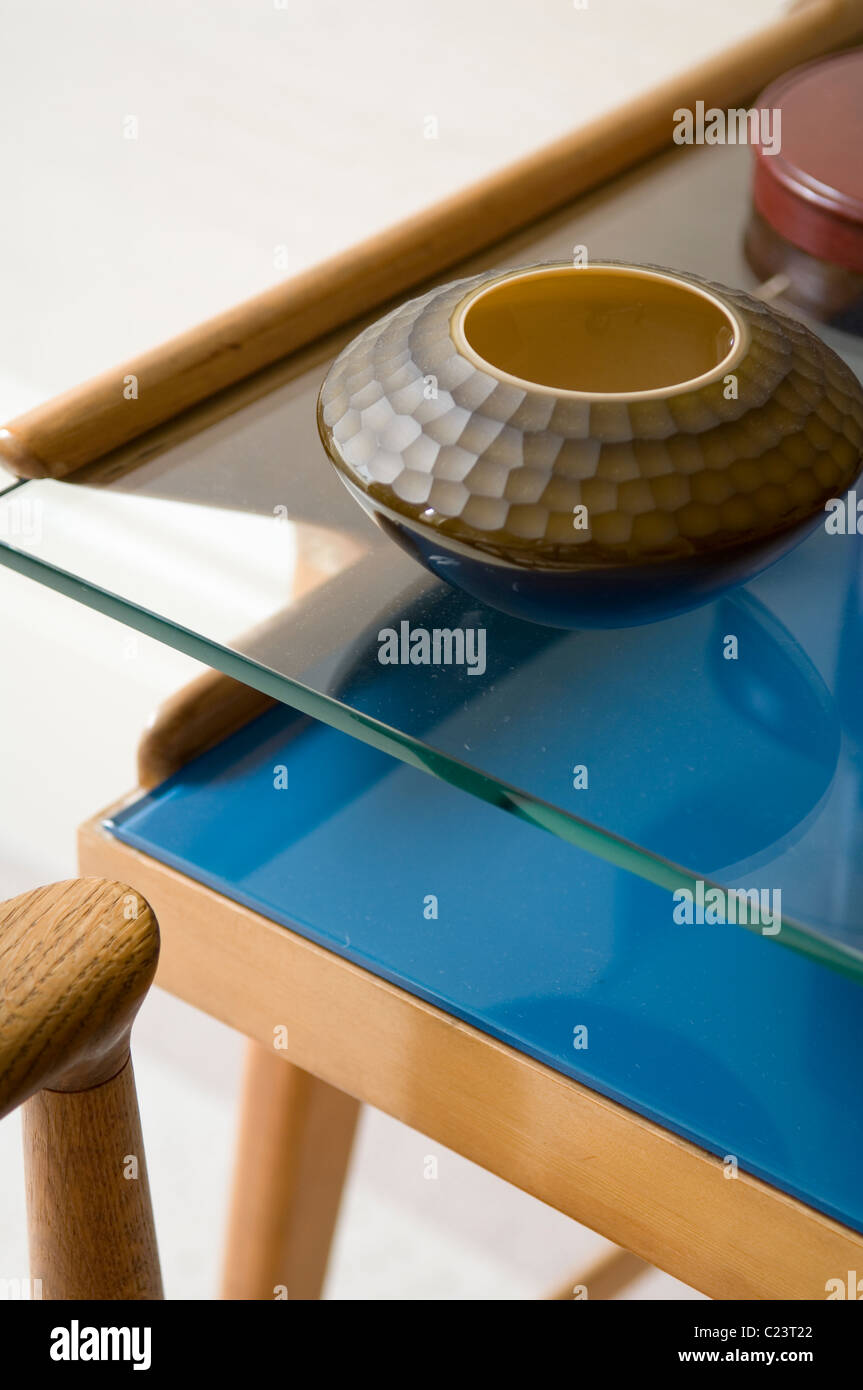 London apartment with interior design by Maxine Harrison Stock Photo ...