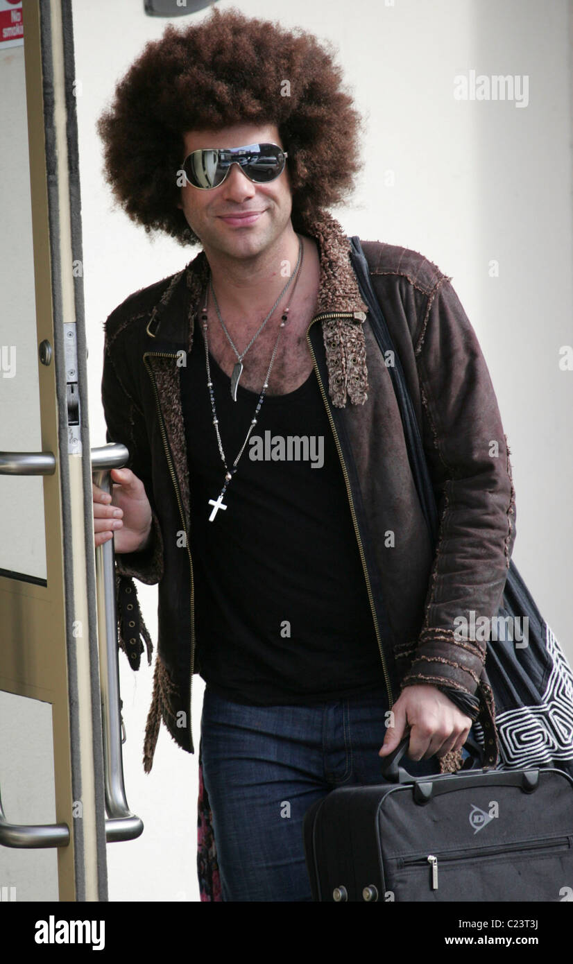 X Factor Finalists - Jamie Archer arriving at the Fountain Studios ...