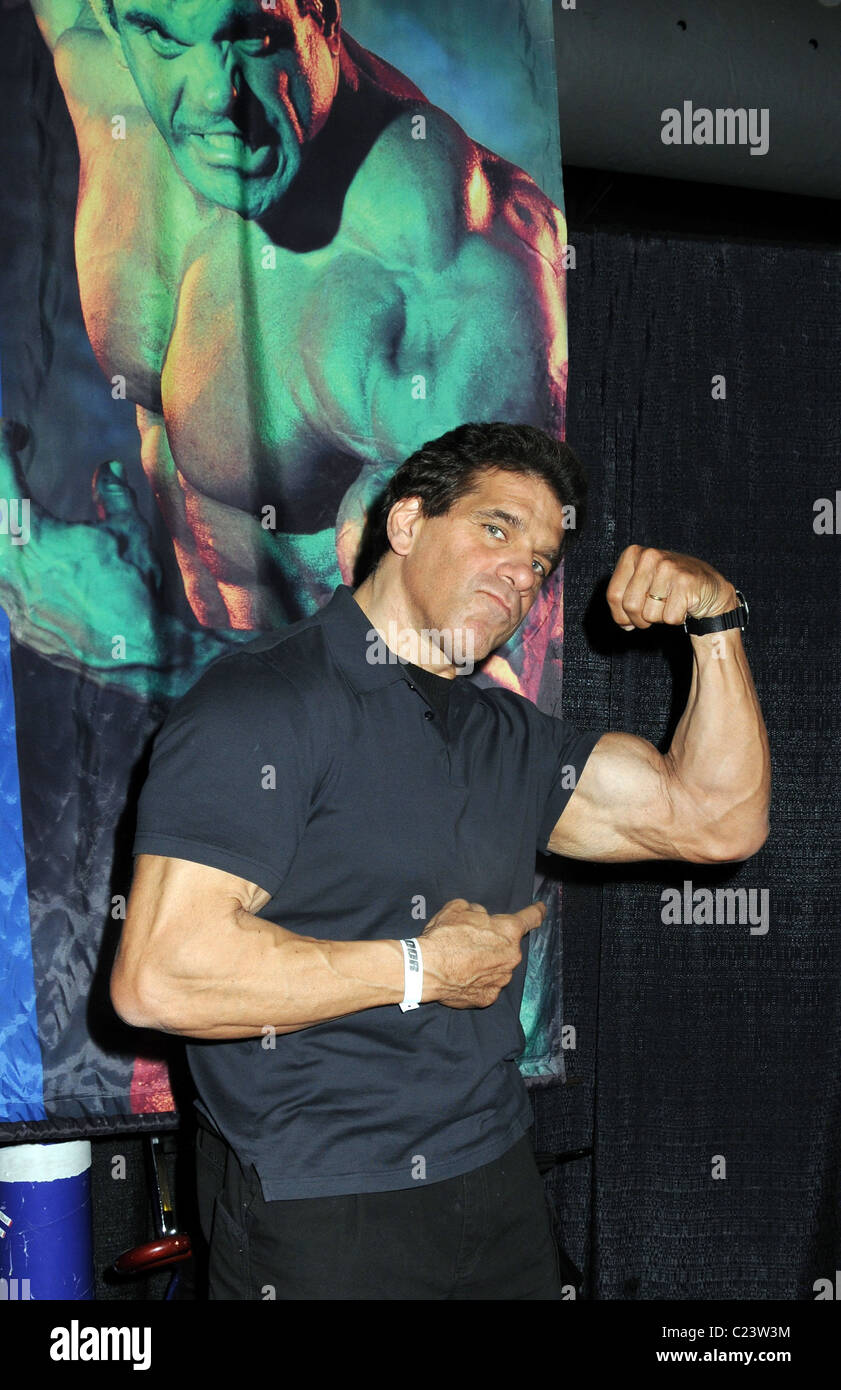 Lou Ferrigno Big Apple Comic Convention New York City, USA - 16.10.09 ...