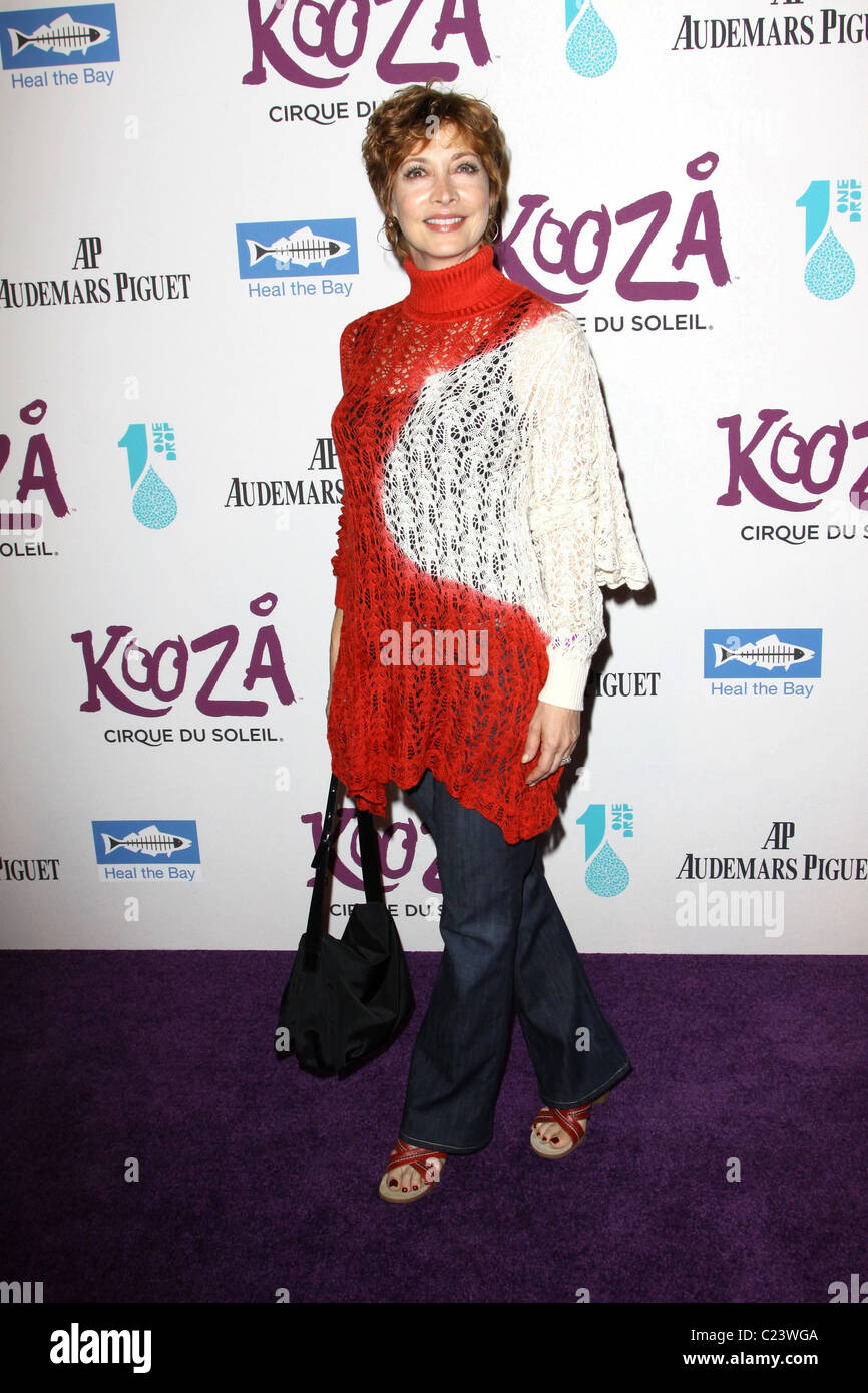 Sharon Lawrence attending KOOZA, the big top touring show from Cirque ...