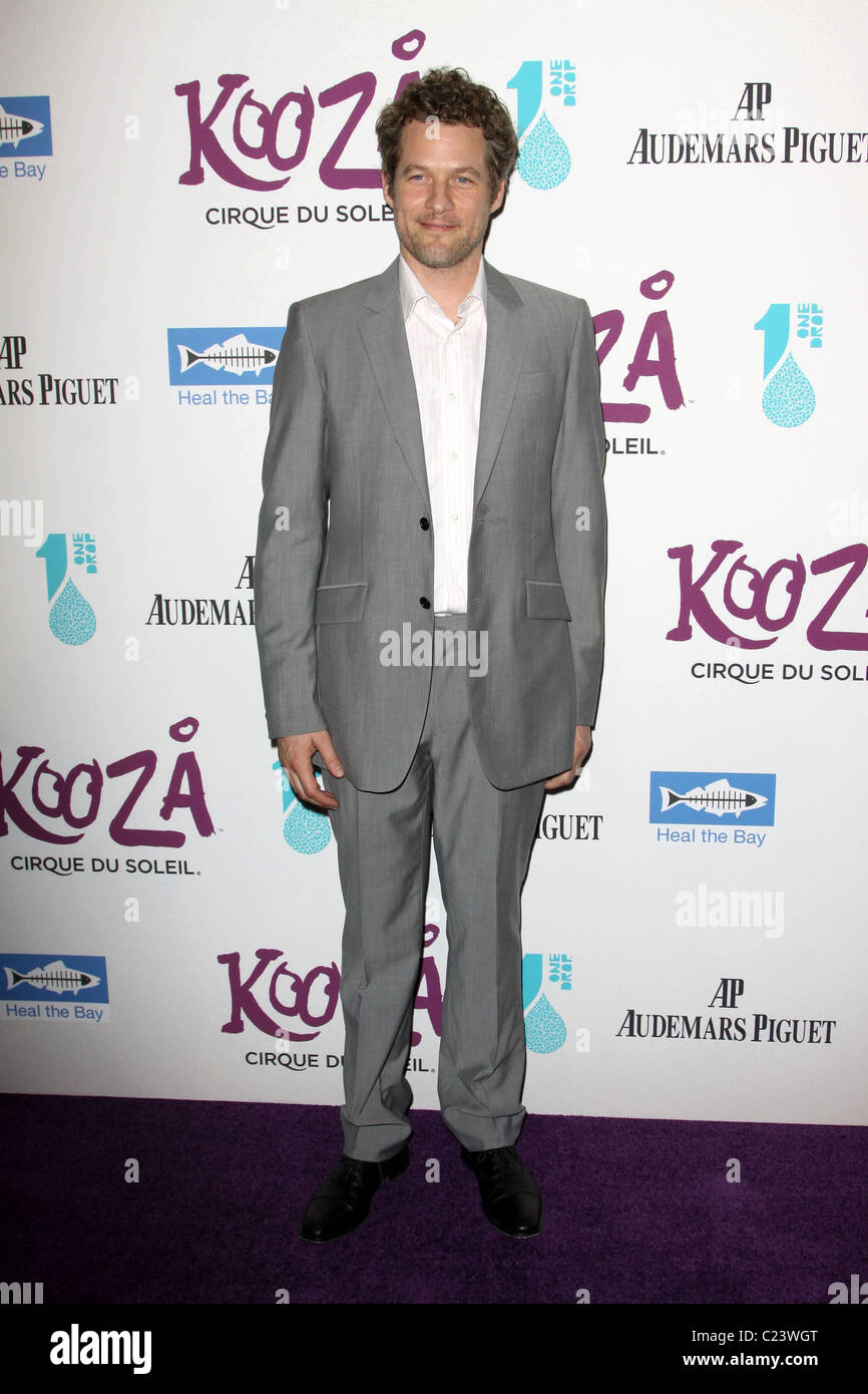 James Tupper attending KOOZA, the big top touring show from Cirque du ...