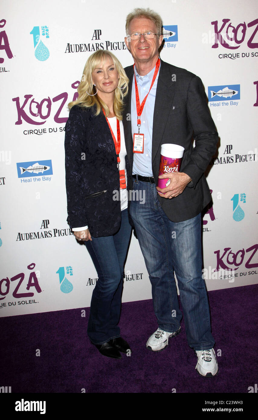 Ed Begley, Jr, and his wife Rachelle Carson KOOZA, the big top touring ...