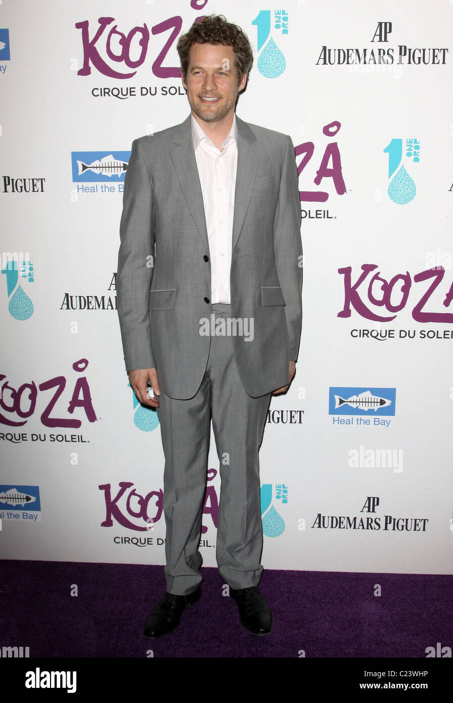 James Tupper attending KOOZA, the big top touring show from Cirque du ...