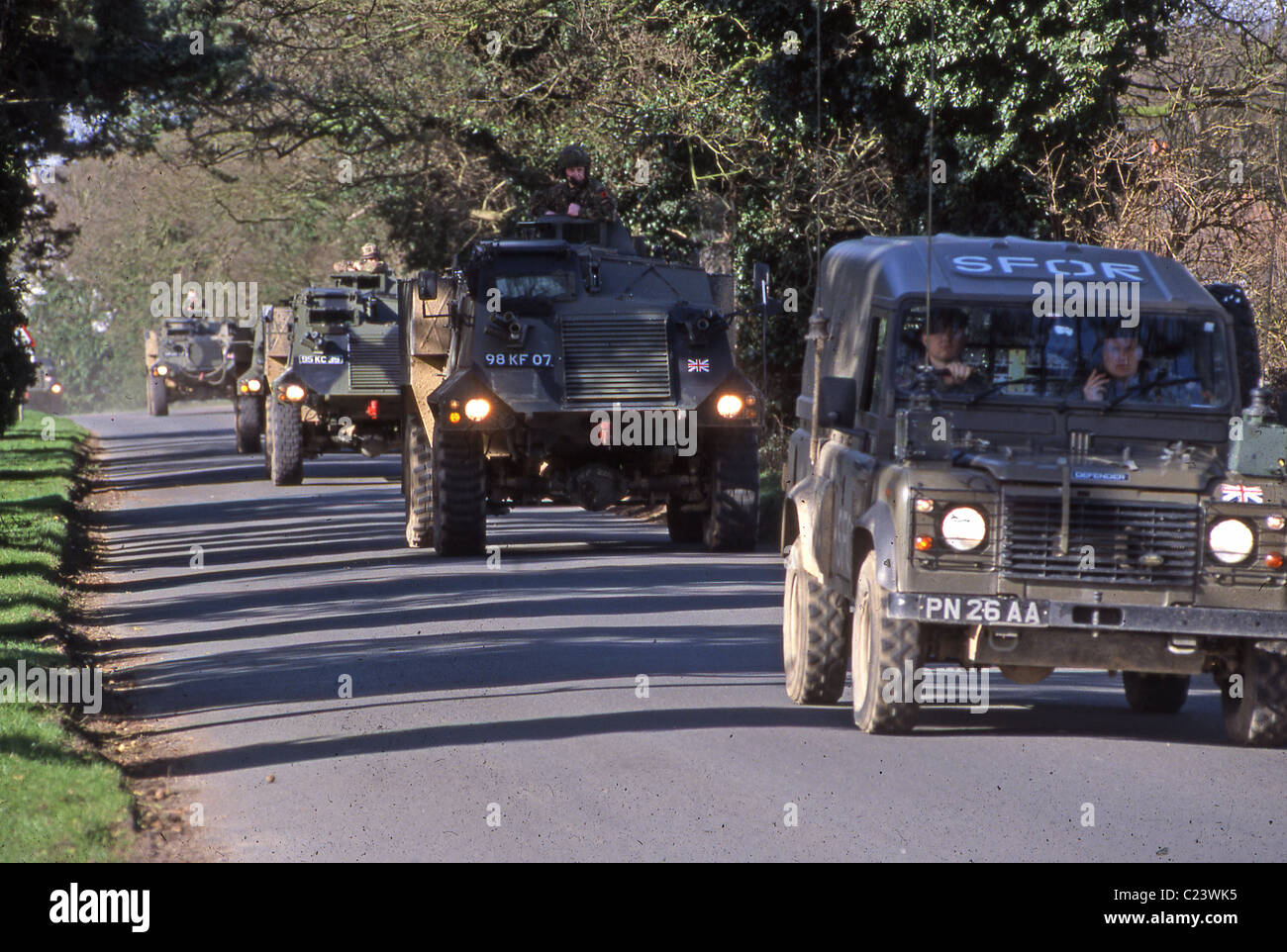 Saxon is a wheeled Armoured Personnel Carrier (APC) capable of ...