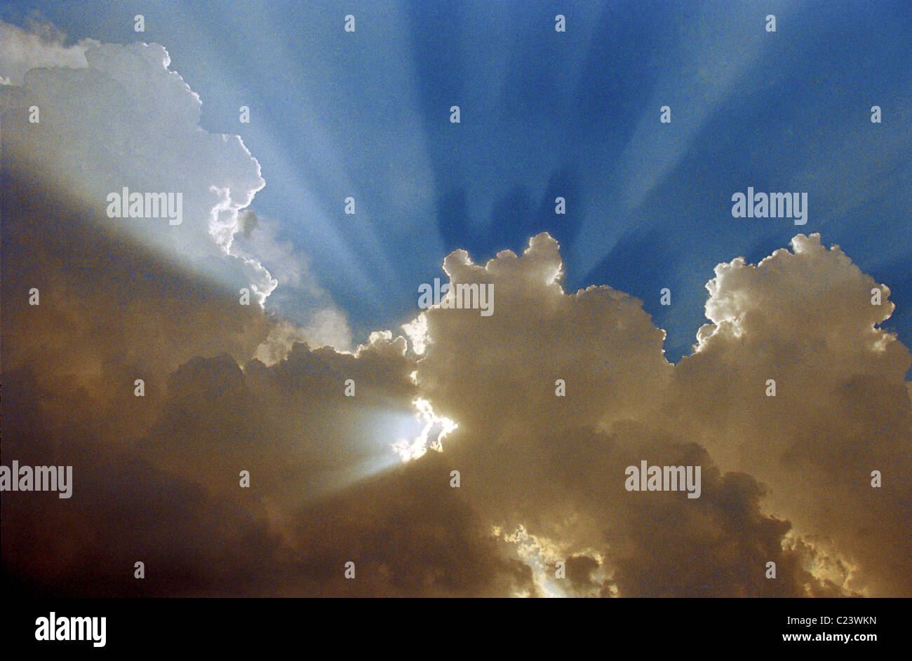 Billowing clouds hi-res stock photography and images - Alamy