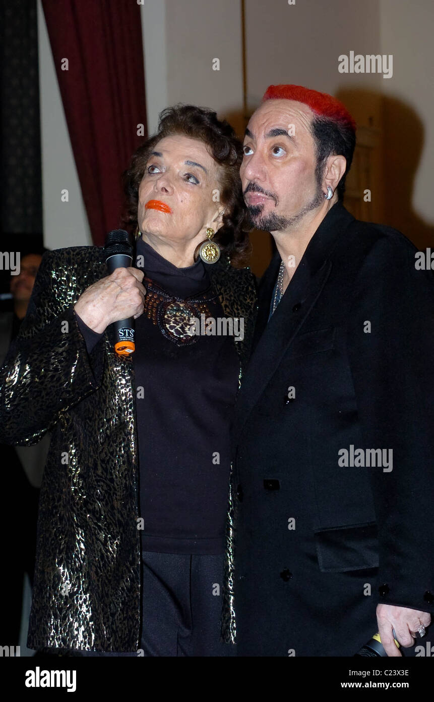 Jane Russell and David Gest Liverpool Unites and the Variety Club ...