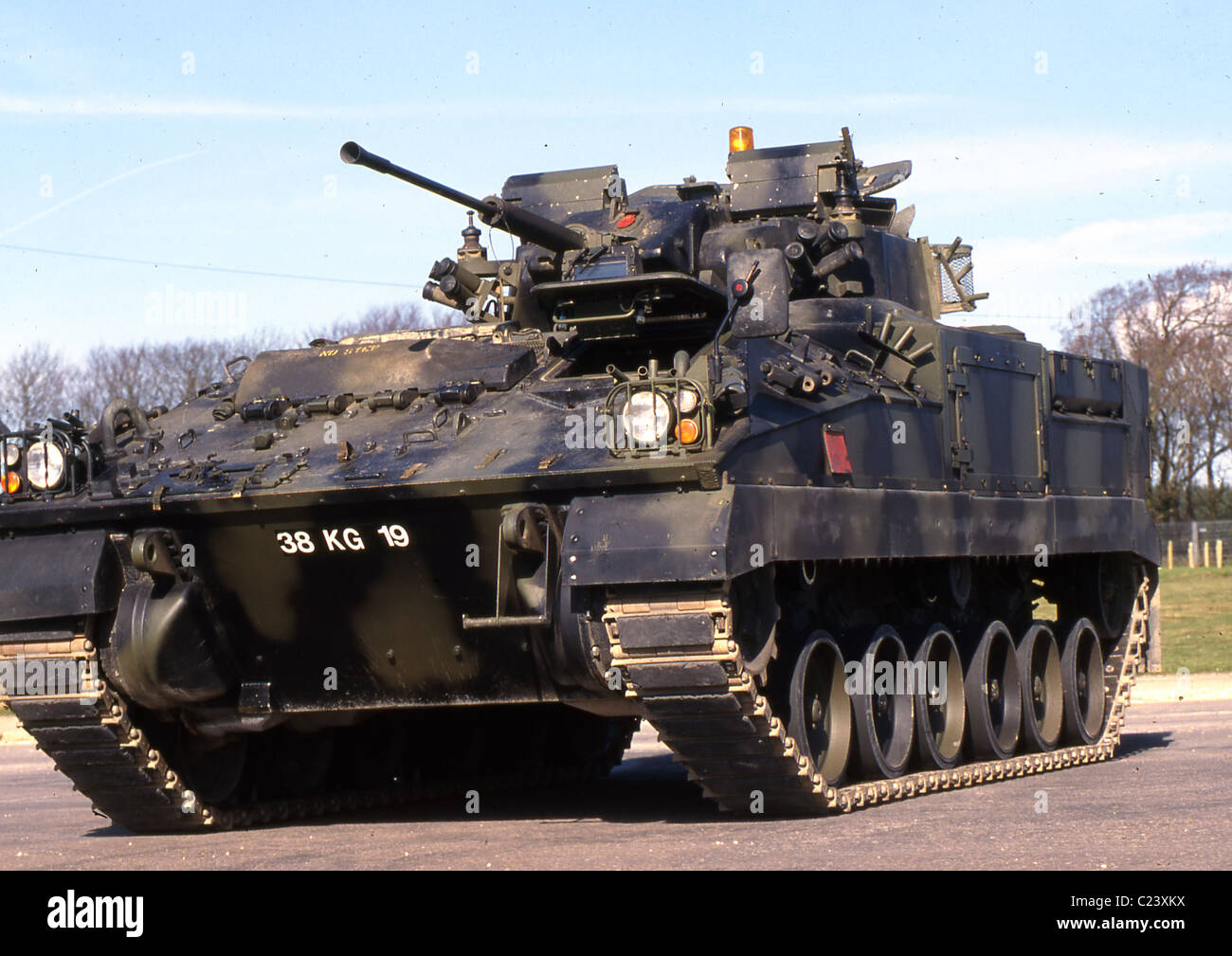 Warrior armoured personnel carrier hi-res stock photography and images ...
