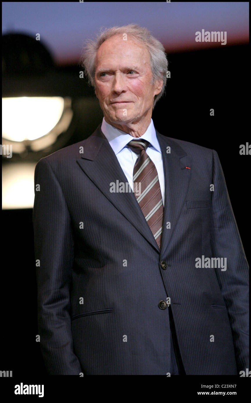 Clint Eastwood Clint Eastwood receives an award during the Lumiere Film ...