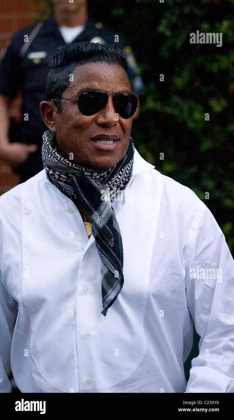 Jermaine Jackson leaving Mr. Chow in Beverly Hills California, USA - 23 ...