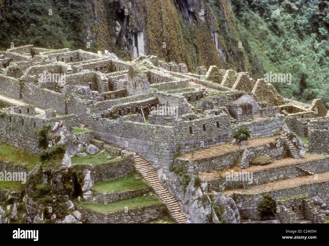 Ruins machu picchu old hi-res stock photography and images - Alamy