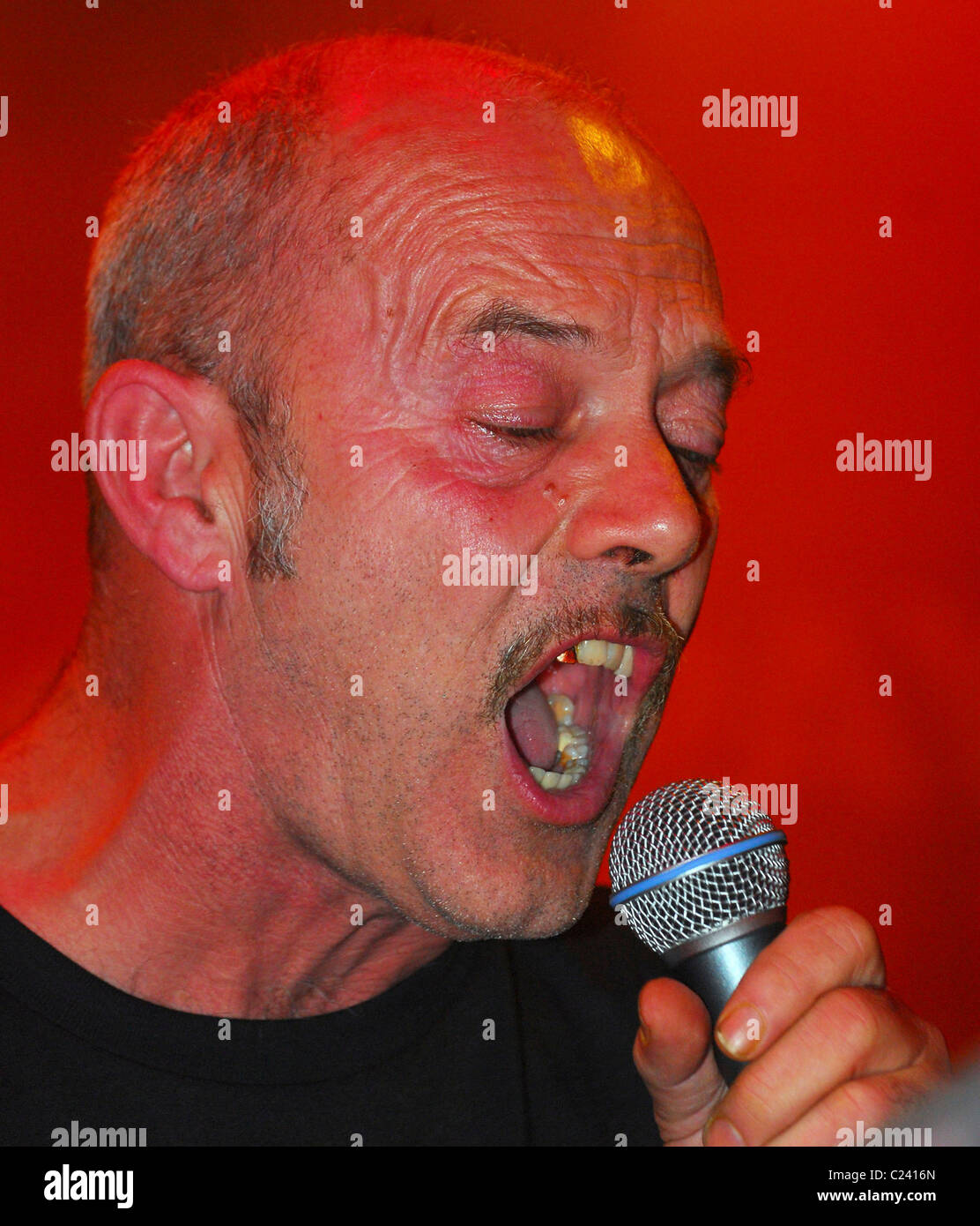 Keith Allen performs live with his band at the 'Refuse to be Beat ...