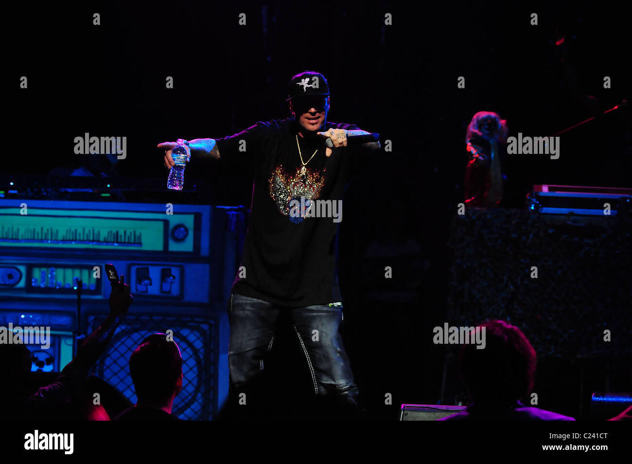 Robert Mathew Van Winkle aka Vanilla Ice performing at the Casanova ...