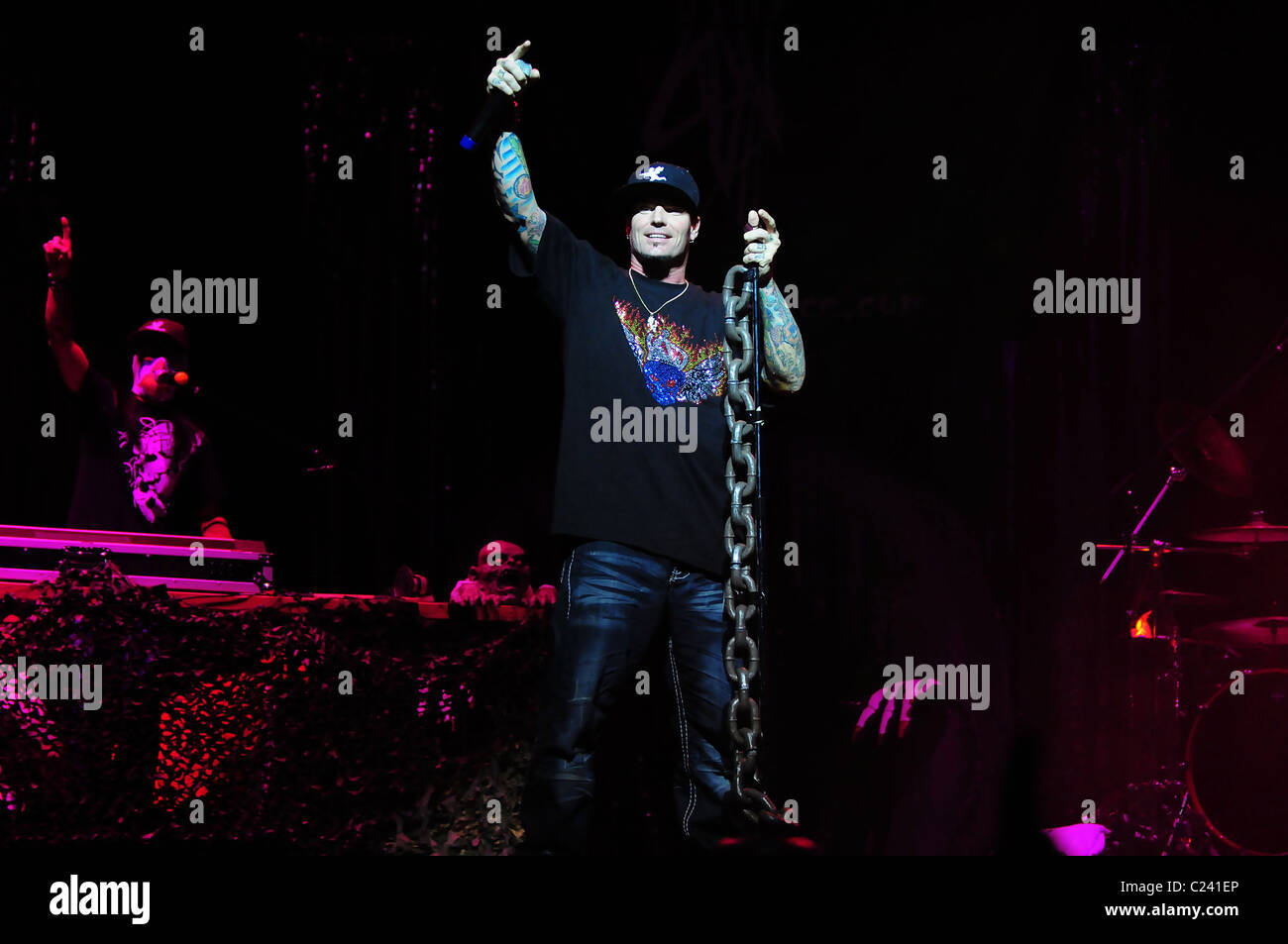 Robert Mathew Van Winkle aka Vanilla Ice performing at the Casanova ...