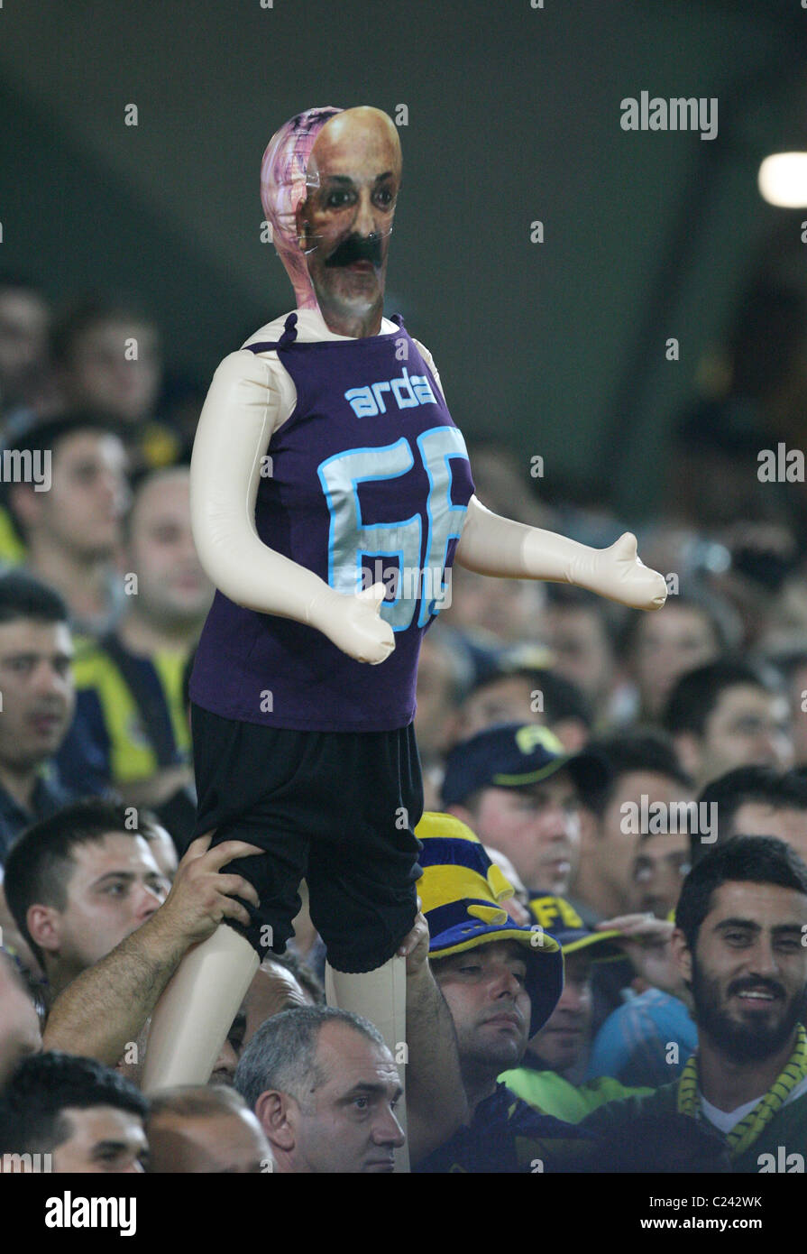 Arda Turan has been likened to the inflatable doll., Turkcell Turkish ...