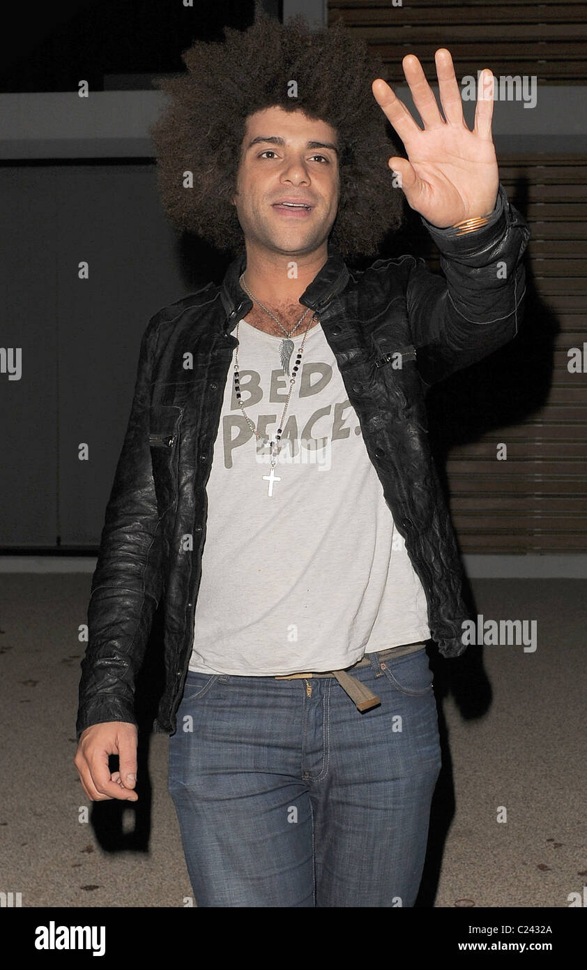 X Factor finalist Jamie Archer arrives back at The X Factor House ...