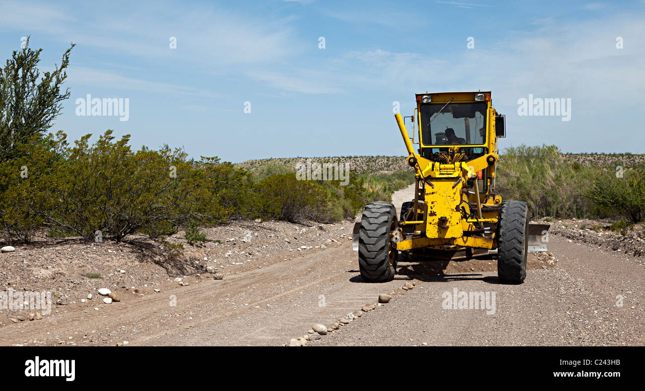 Grader working hi-res stock photography and images - Alamy