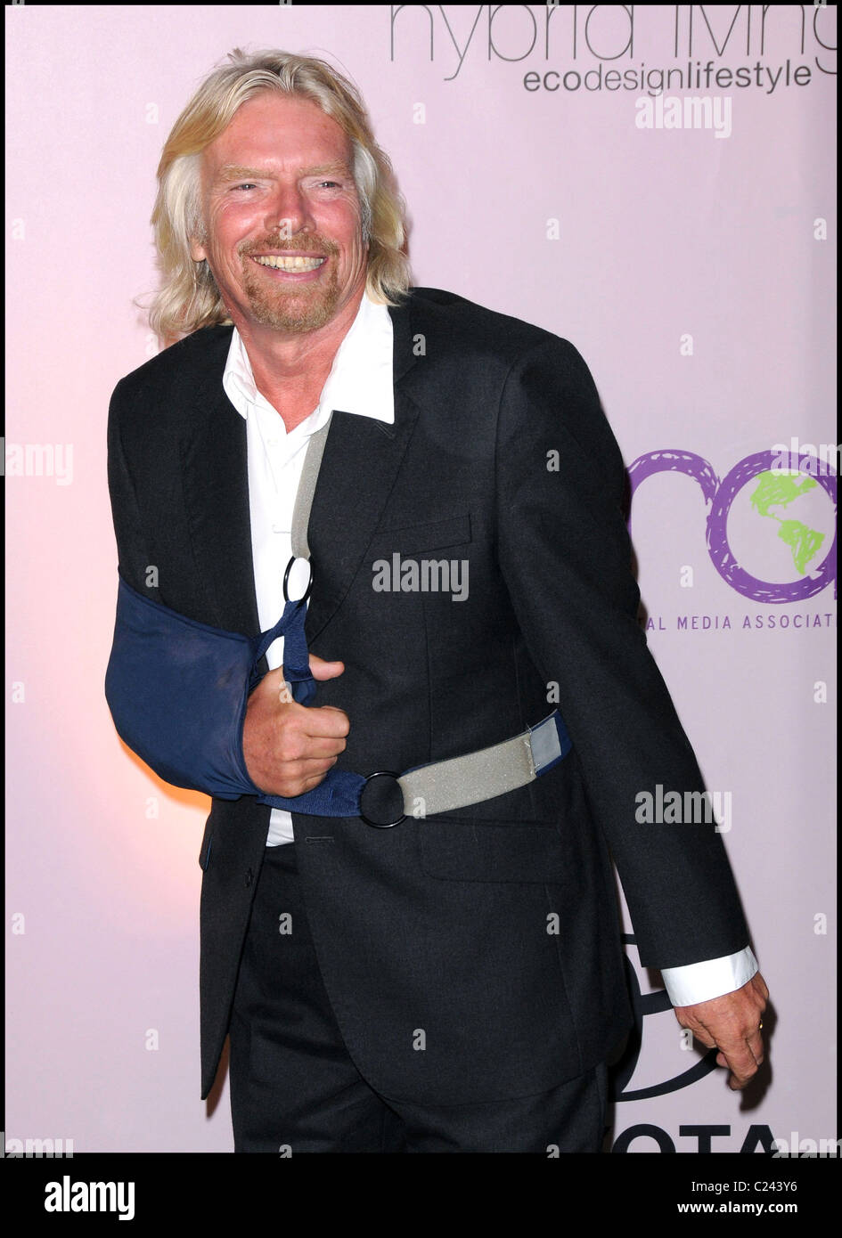 Richard Brandson 2009 Environmental Media Awards held at Paramount ...