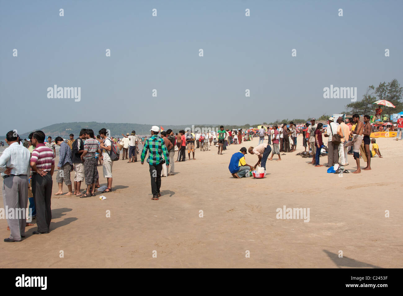 At Calangute Beach, Goa Stock Photo - Alamy