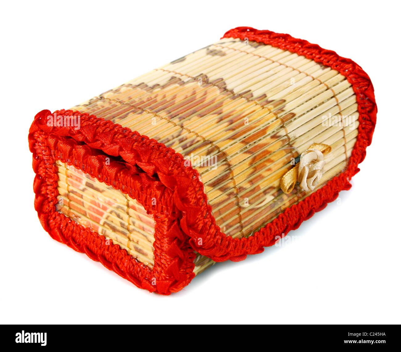 small box isolated on white background Stock Photo - Alamy