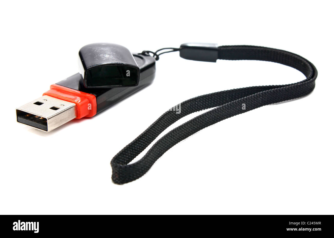 usb flash drive isolated on white background Stock Photo - Alamy