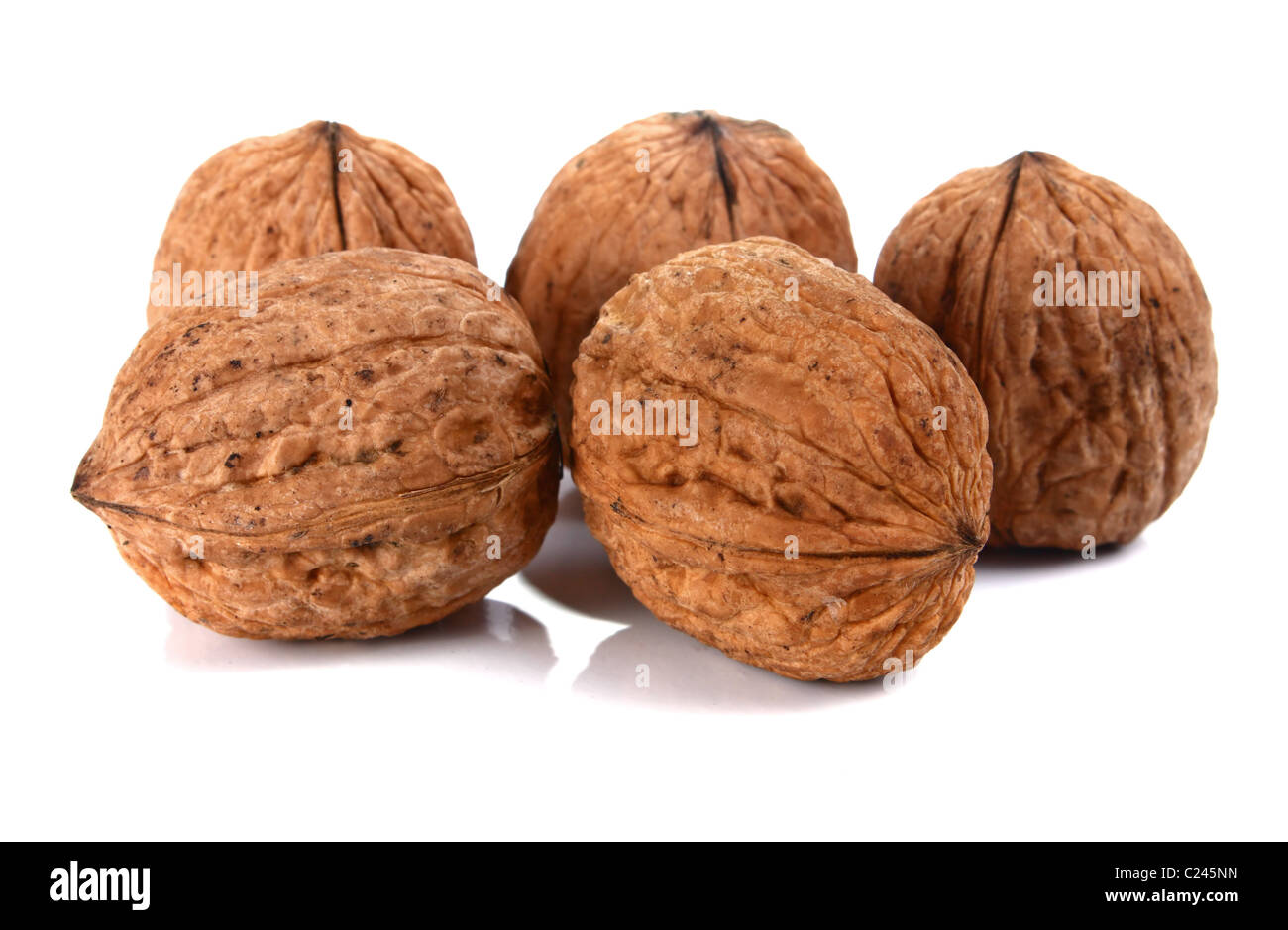 walnut isolated on white background Stock Photo - Alamy