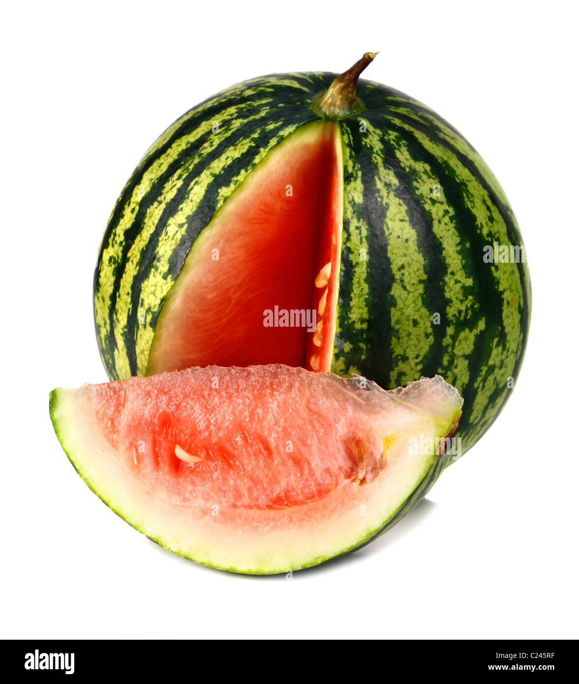 watermelon isolated on white background Stock Photo - Alamy