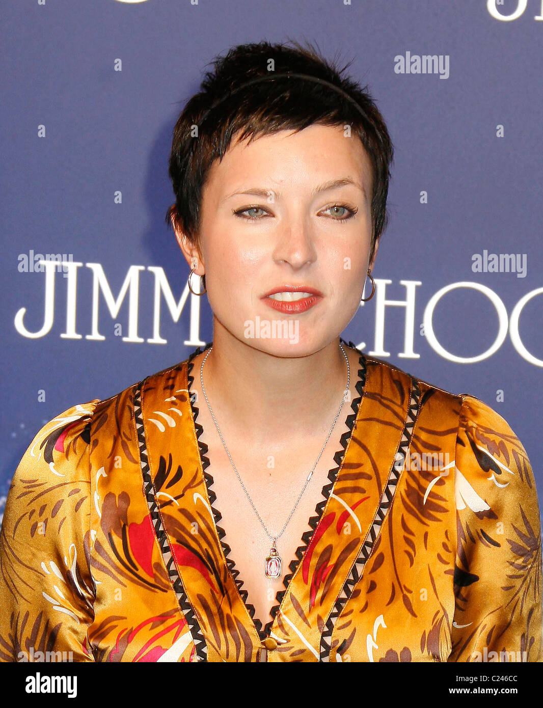 Diablo Cody arriving at the Jimmy Choo for H&M Launch Party held at a ...