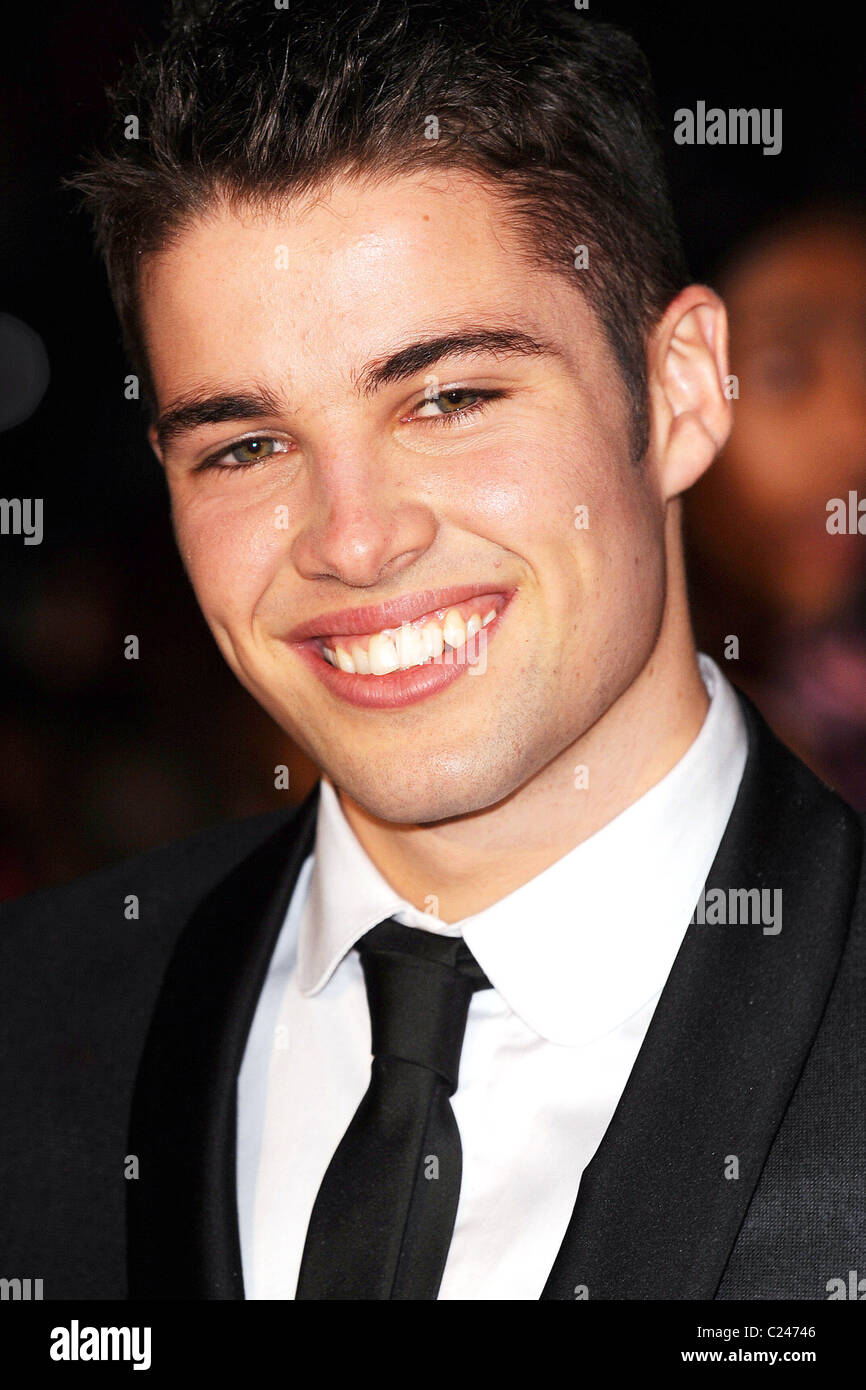 X Factor Finalists - Joe McElderry at the film premiere of 'A Christmas ...