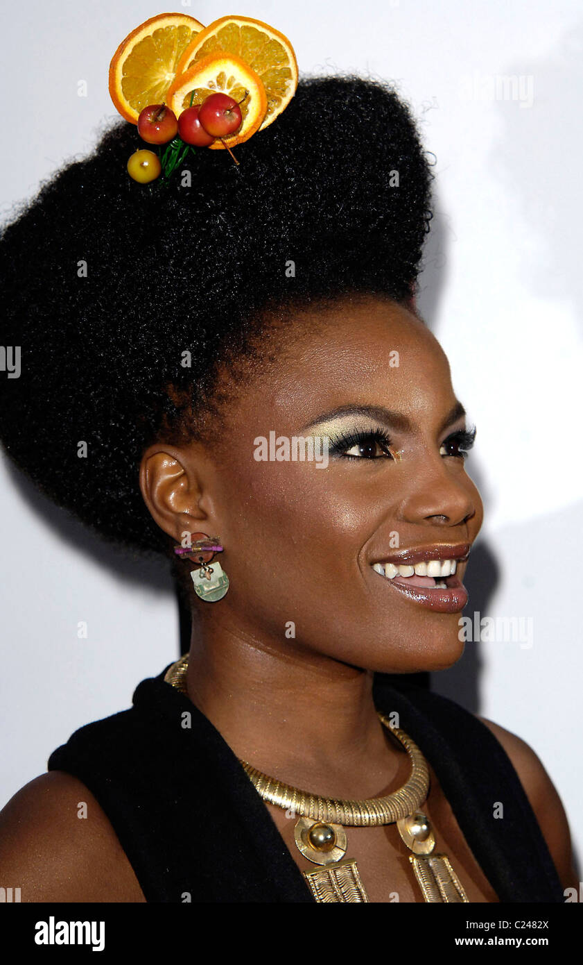 Shingai Shoniwa of The Noisettes The Q Awards 2009 - Arrivals London ...