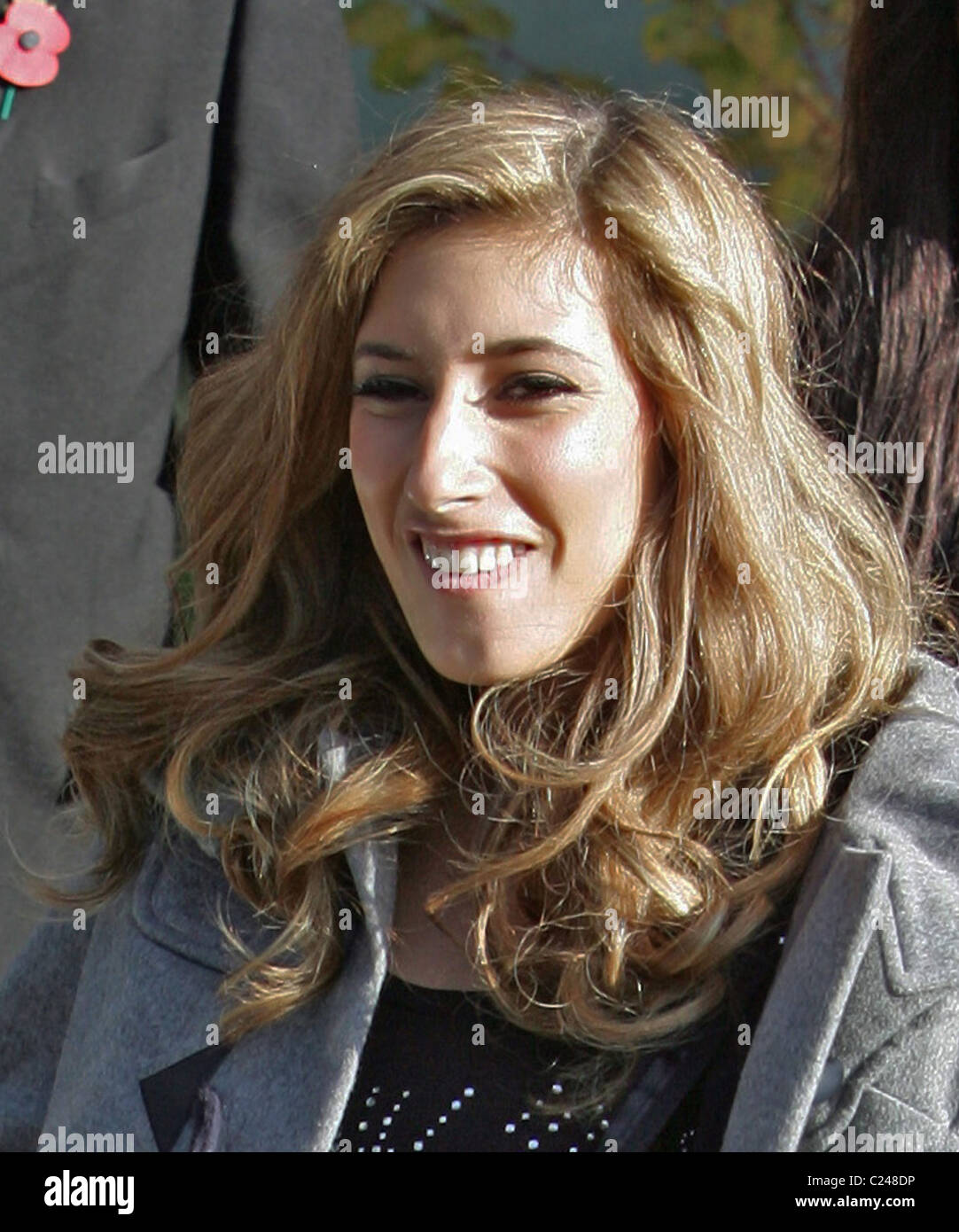 X Factor Finalist - Stacey Solomon outside the X Factor House London ...