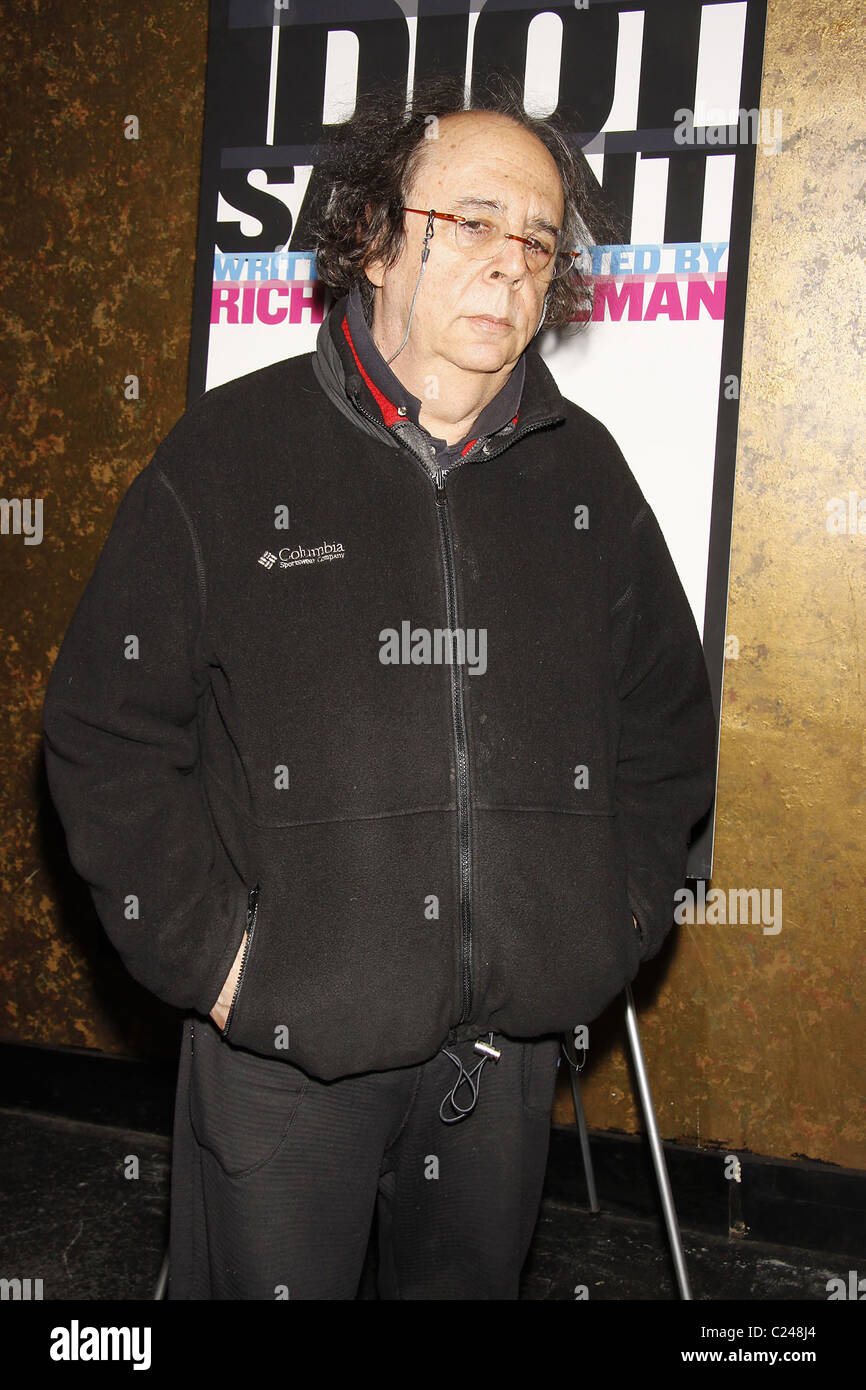 Richard Foreman Opening night after party for the play 'Idiot Savant ...