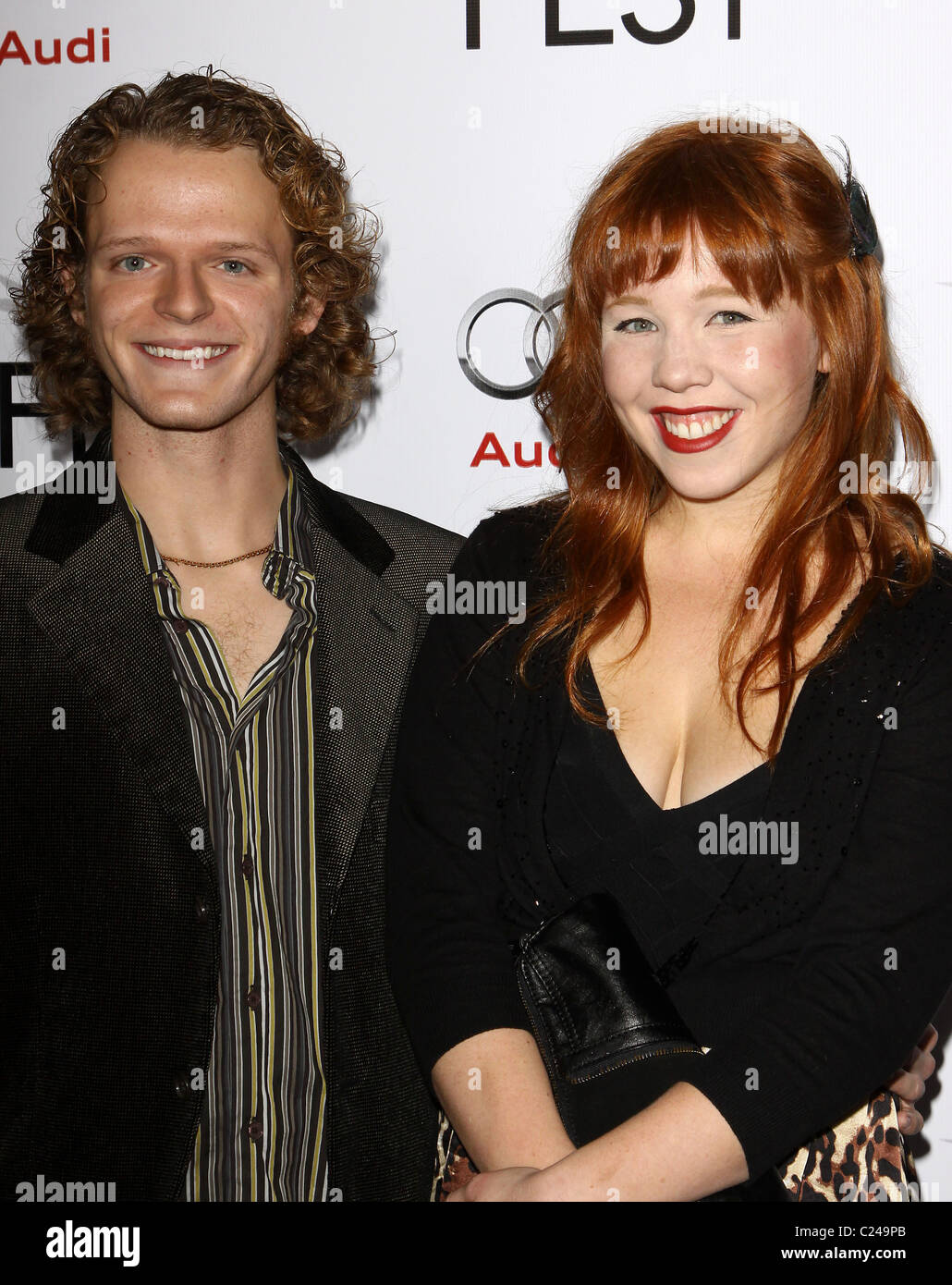 Nick Pasqual and Guest 2009 AFI Fest screening of 'The Road' held at ...
