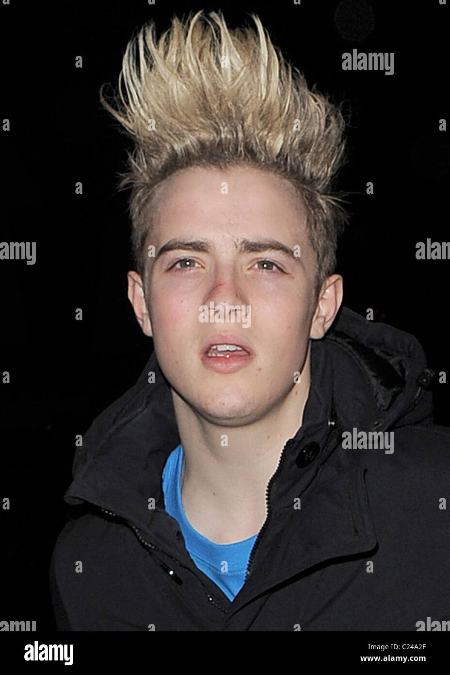 X Factor finalist John Grimes goes on a shopping trip to a local ...