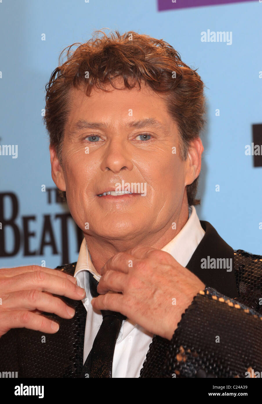 David Hasselhoff The 2009 MTV European Music Awards (EMAs) at the O2 ...