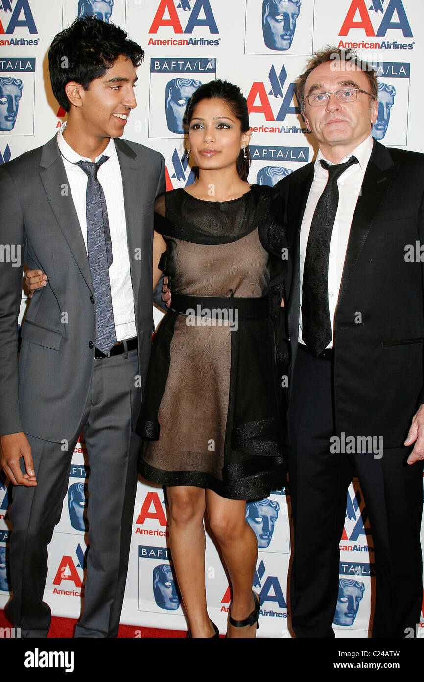 Dev Patel, Freida Pinto and Danny Boyle 18th Annual BAFTA/LA Britannia ... Dev Patel, Freida Pinto and Danny Boyle 18th Annual BAFTA/LA Britannia ...