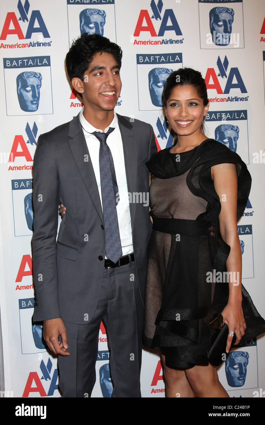 Dev Patel, Freida Pinto 18th Annual BAFTA/LA Britannia Awards held at the Hyatt Regency Century ...