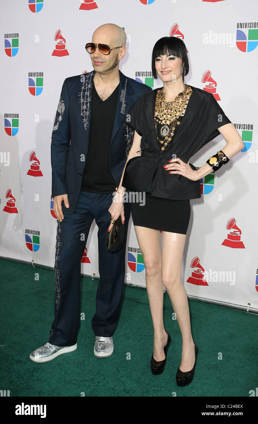 Andres Levin and Cucu Diamantes 2009 Latin Grammy Awards at Mandalay ...
