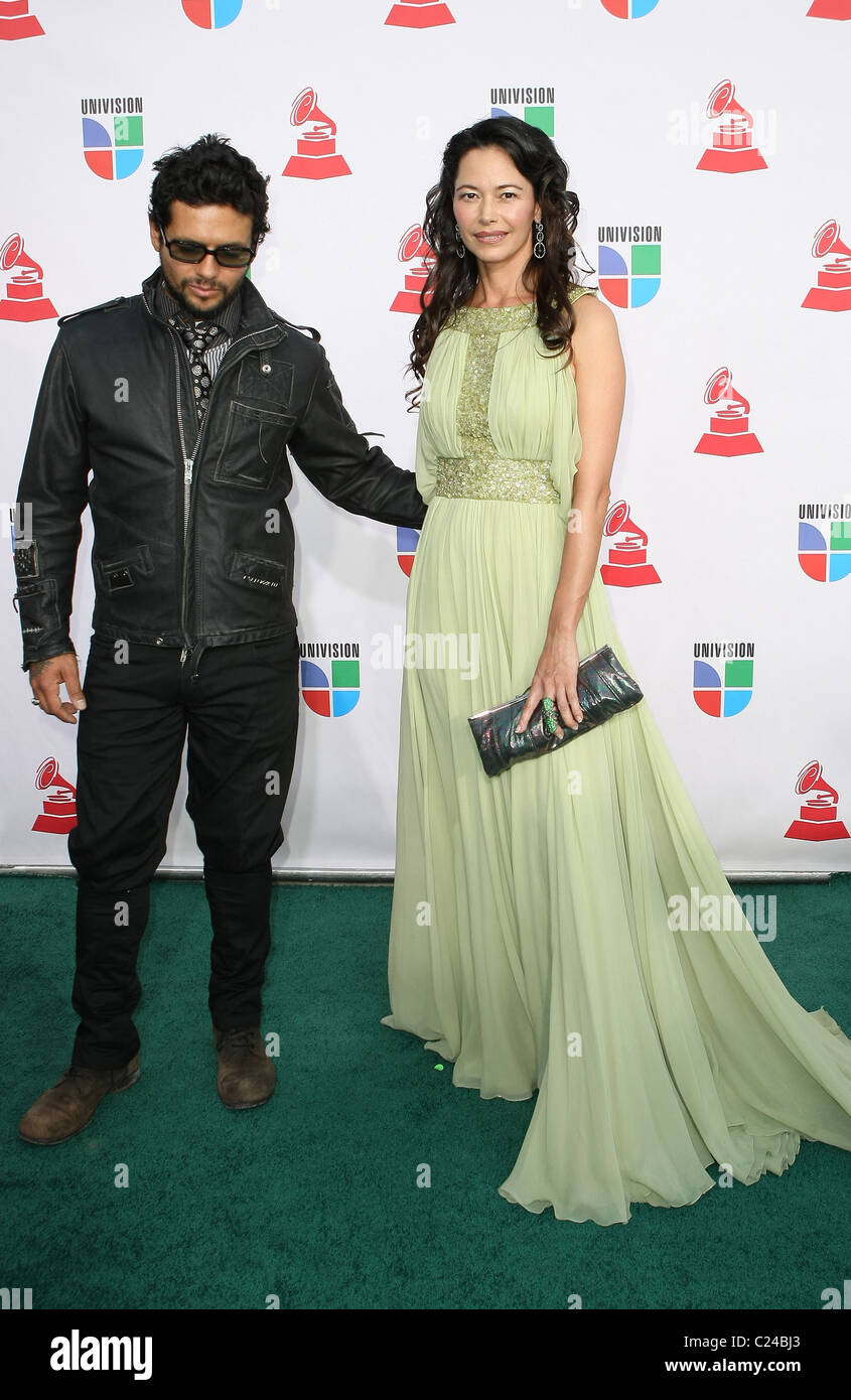 Draco Rosa and Angela Alvardo 2009 Latin Grammy Awards at Mandalay Bay ...