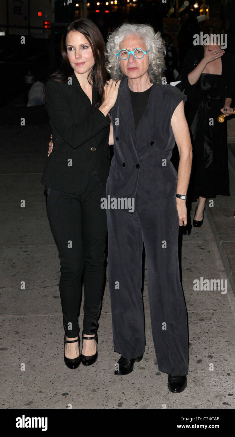 Mary-Louise Parker and Dr. Jane Aronson, attend the 5th Annual ...