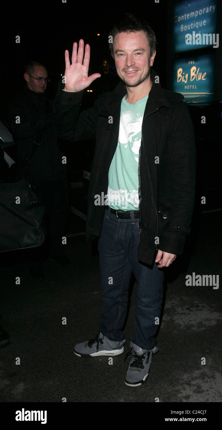 Craig Kelly arrives at his hotel after rehearsing for 'Strictly Come ...