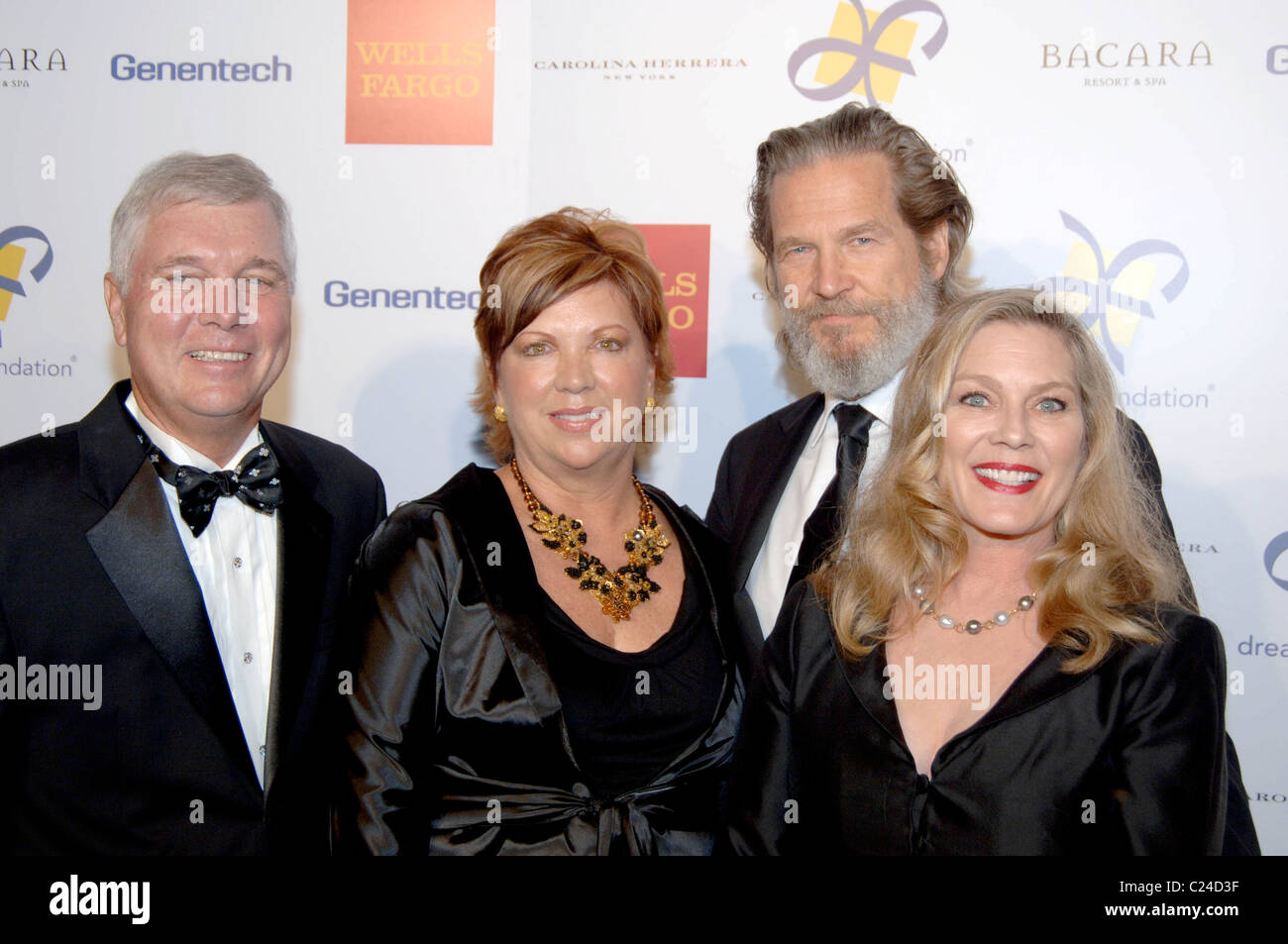 Jeff Bridges and Susan Bridges Dream Foundation benefit at the Bacara ...