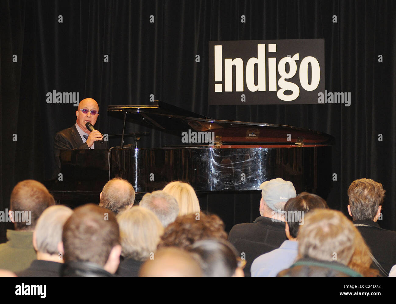Paul Schaffer at the book signing for his new title 'We'll Be Here for ...