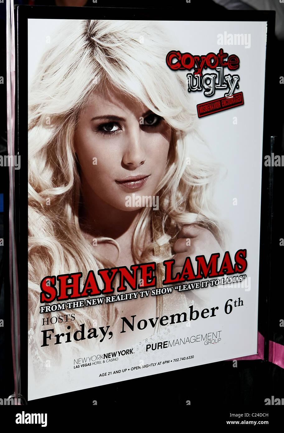Shayne Lamas celebrates Her 24th Birthday At Coyote Ugly Saloon At New ...