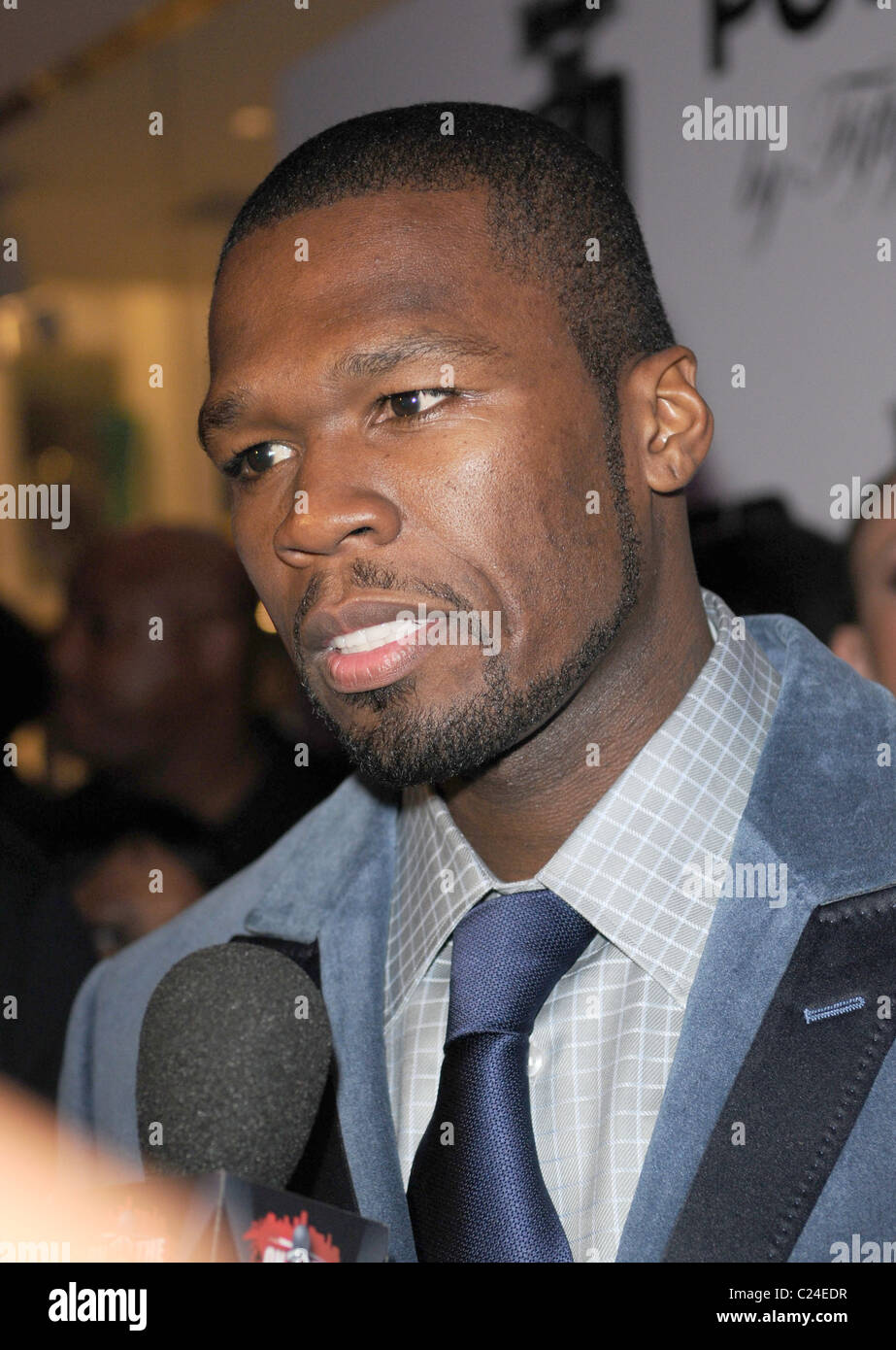 Rapper 50 Cent, real name Curtis Jackson launches his new fragrance ...